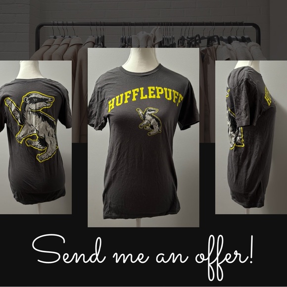 Warner Bros. | Tops | Womans Harry Potter Hufflepuff Tshirt | Poshmark